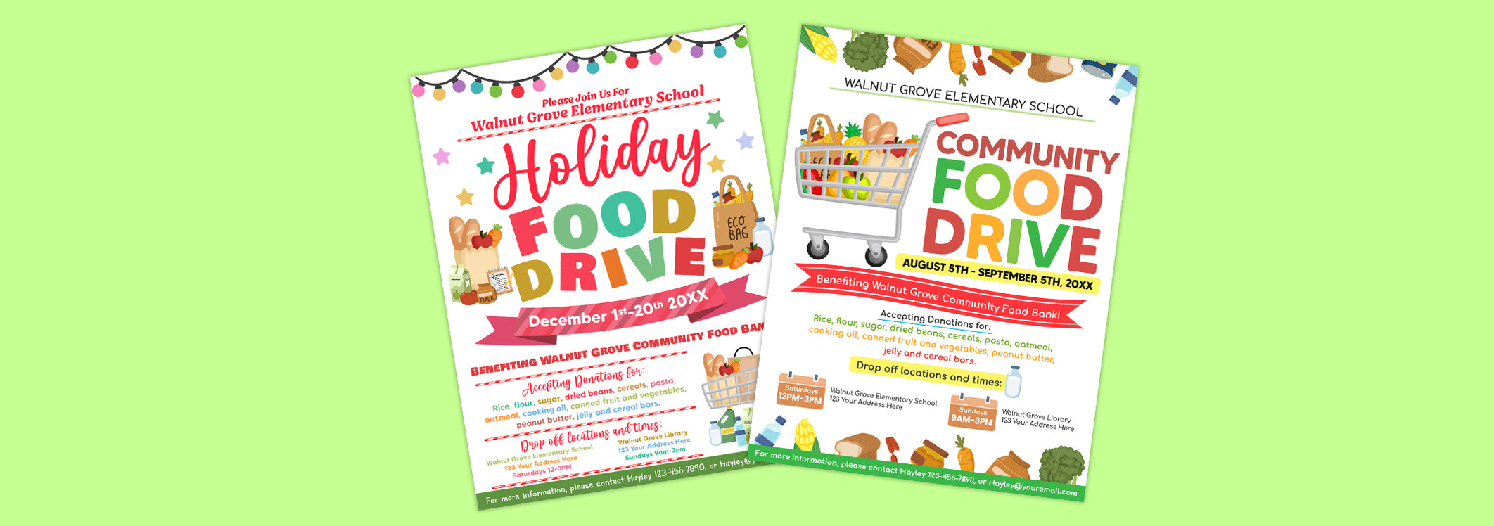 5 Essential Elements of an Effective Food Drive Flyer: A Guide to Crea ...