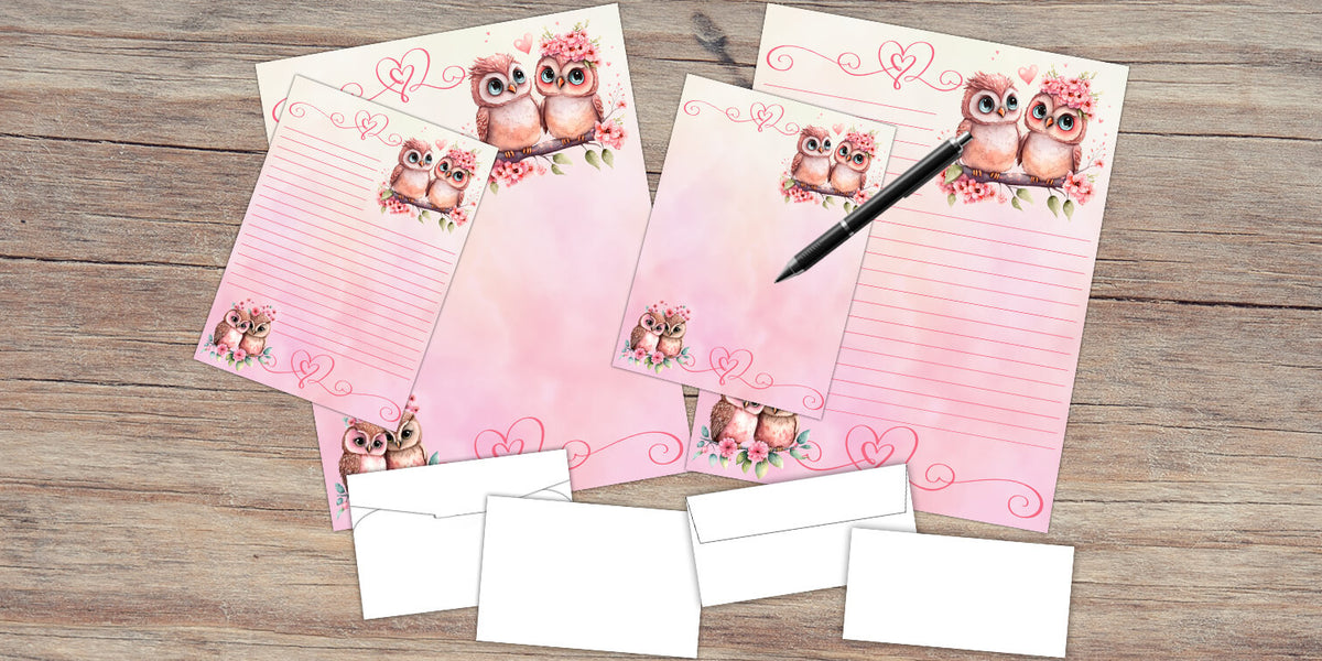 Valentine's Day Theme Stationary Set Ideas for Kids: Fun and Easy ...