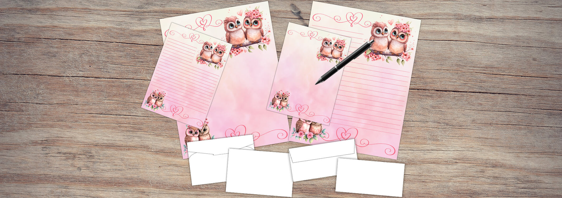 Valentine's Day Theme Stationary Set Ideas for Kids: Fun and Easy ...