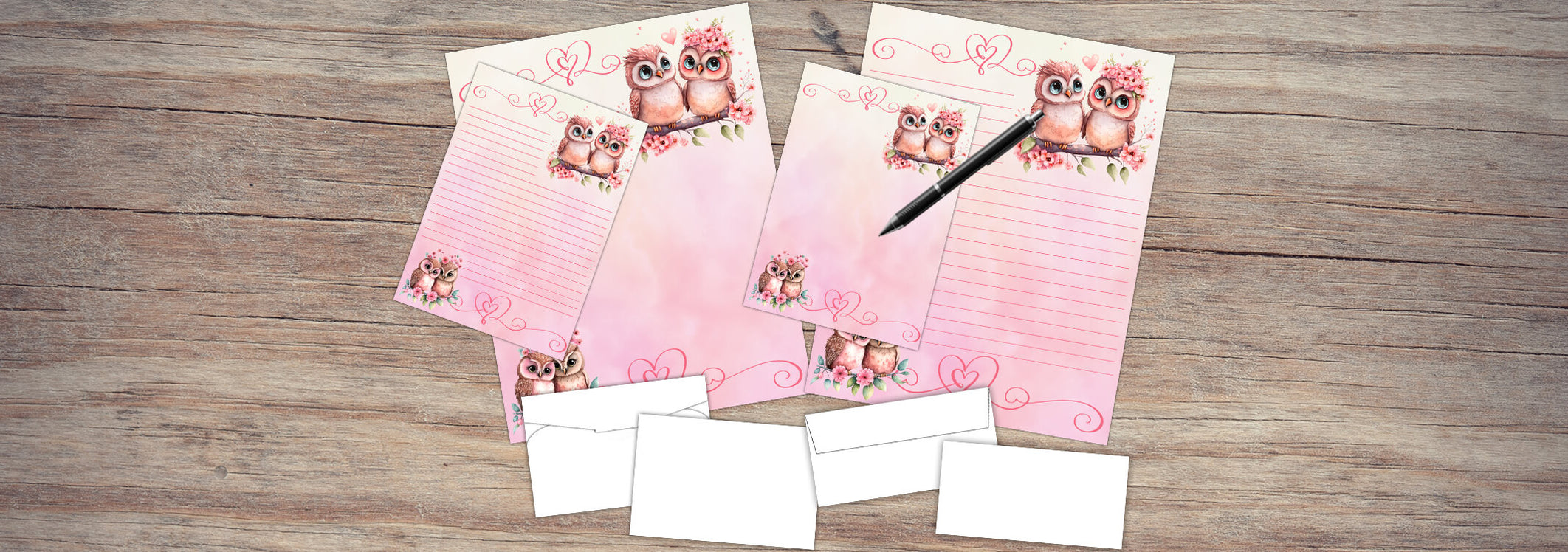 Valentine's Day Theme Stationary Set Ideas for Kids: Fun and Easy ...