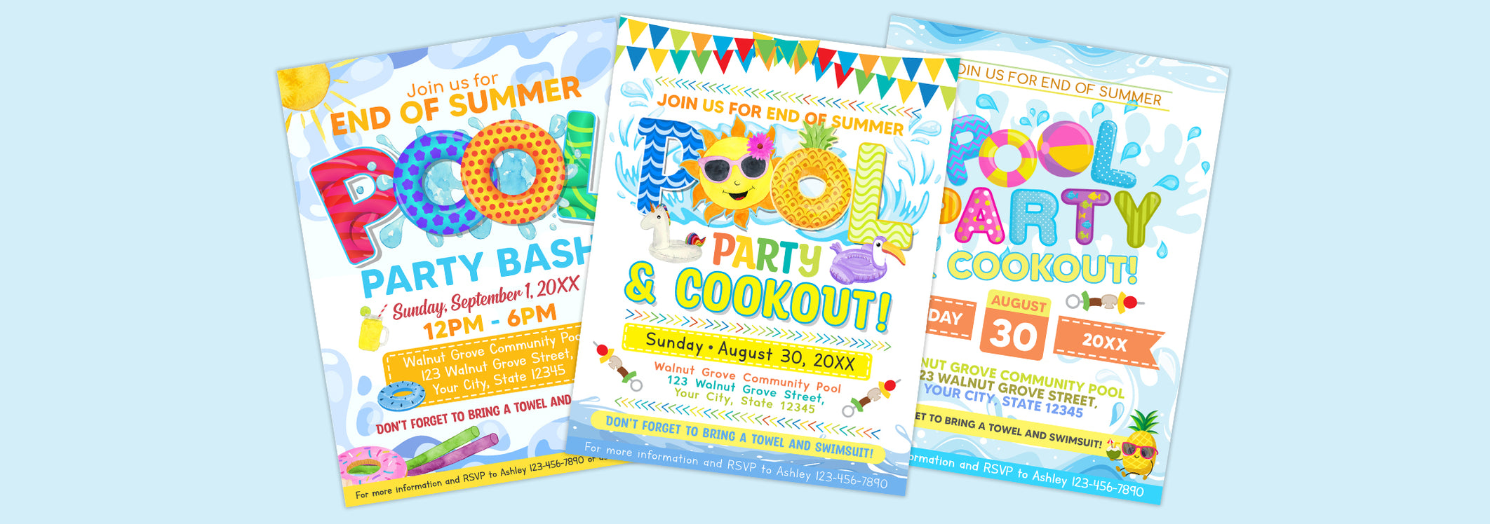 Pool Party Invitation Design Trends: What's Hot — Posh Park