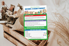 Customizable Room Parent Form Flyer Template | PTO PTA School Daycare ...