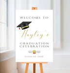Graduation Welcome Sign Minimalist Style | Grad Welcome Party Poster ...
