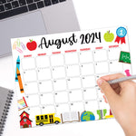 PDF August 2024 Back To School Calendar | Printable Back to School ...