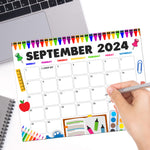Back to School September 2024 Printable Calendar - Posh Park