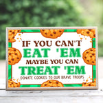 PDF Printable If You Can't Eat 'Em Treat 'Em Booth Sign | Donate ...