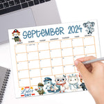 Labor Day Printable Calendar September 2024 - Posh Park