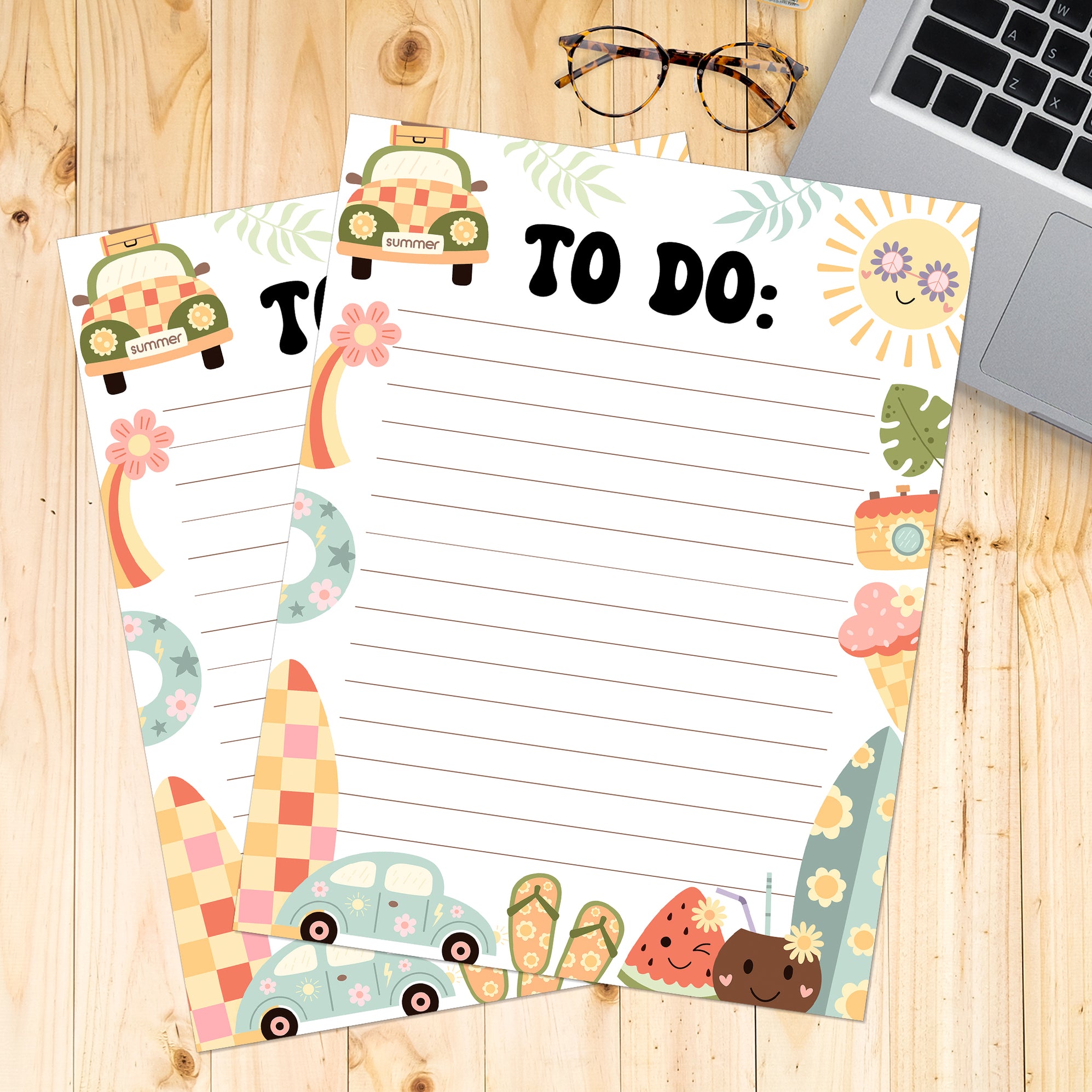 Retro Style To-Do List Printable - Posh Park