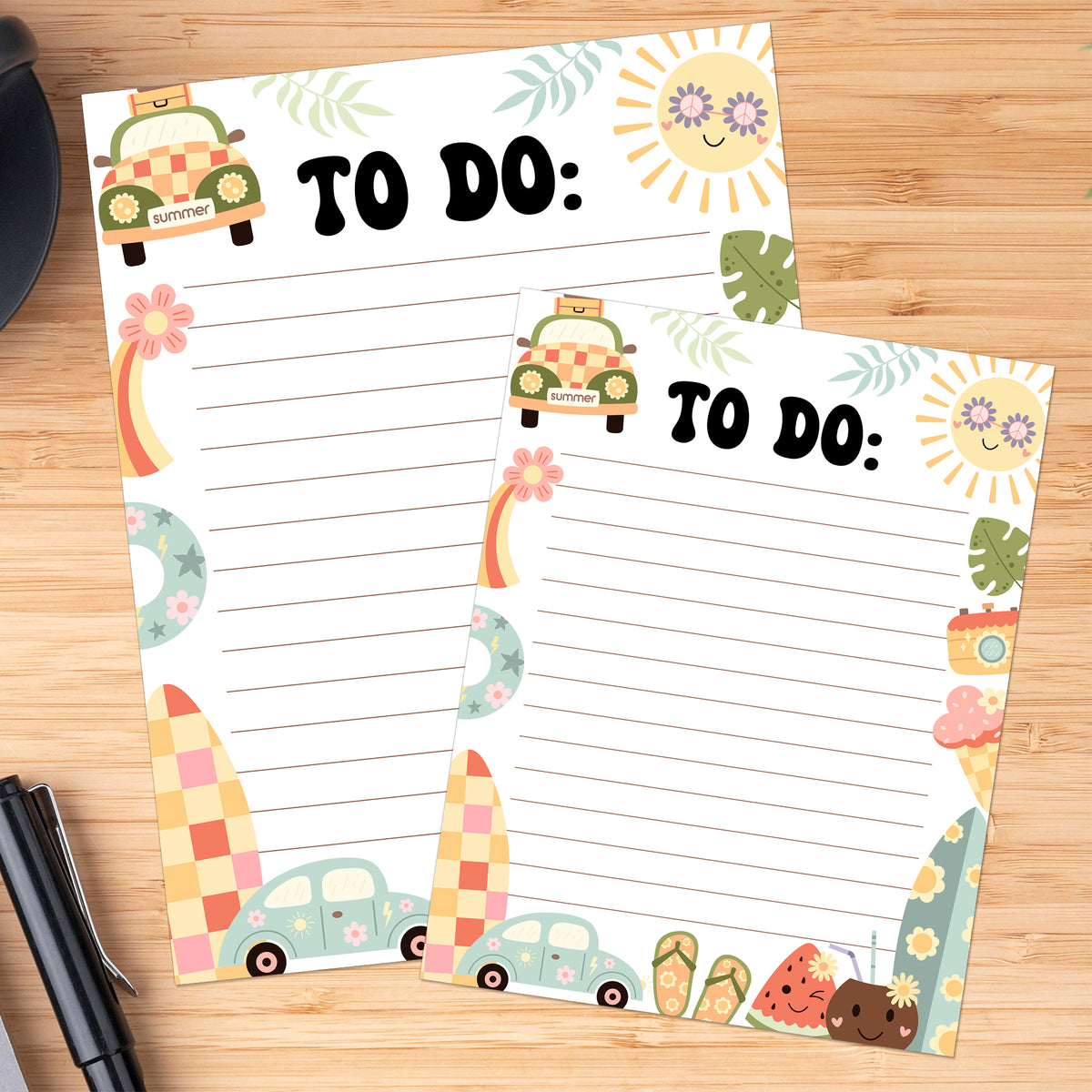 Retro Style To-Do List Printable - Posh Park