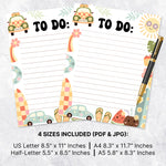 Retro Style To-Do List Printable - Posh Park