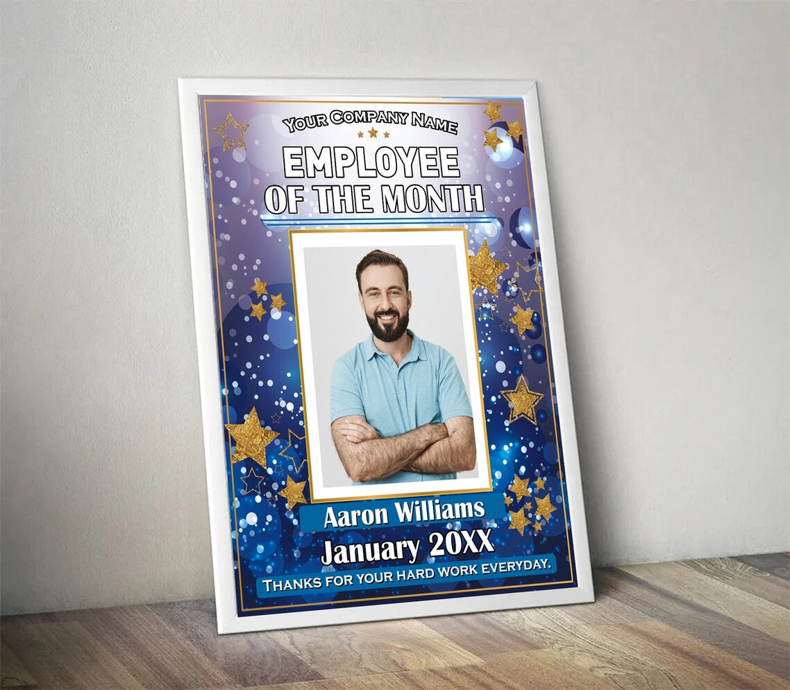 DIY Star Employee of the Month Template Bundle | Set of 3 Employee ...