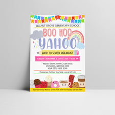 Boo-Hoo Yahoo Breakfast Invitation Template – Posh Park