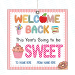 Editable Boho First Day of School Gift Tag, This Year's Going to be Sw ...