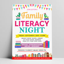 DIY Editable Family Math Night Flyer Template — Posh Park
