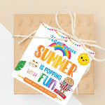 Editable Hope Your Summer is Popping with Fun Gift Tags, Summer Gift T ...