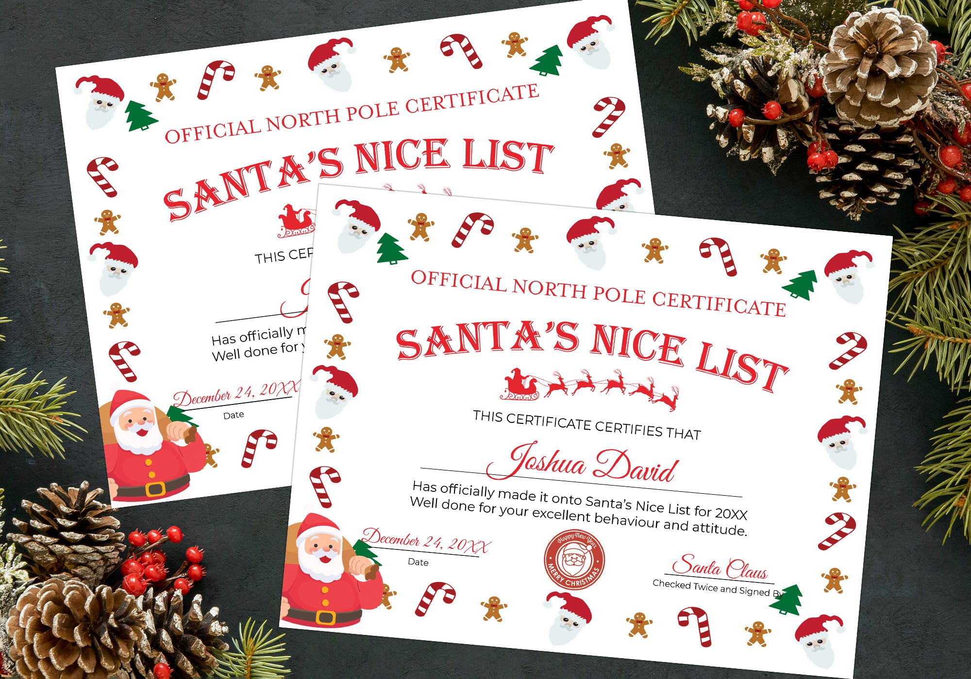 Editable Christmas Elf Letter Template — Posh Park