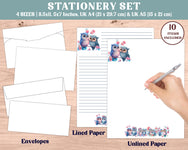 Owl Stationery Set for Teens and Adults | Cute Stationary Kit with ...