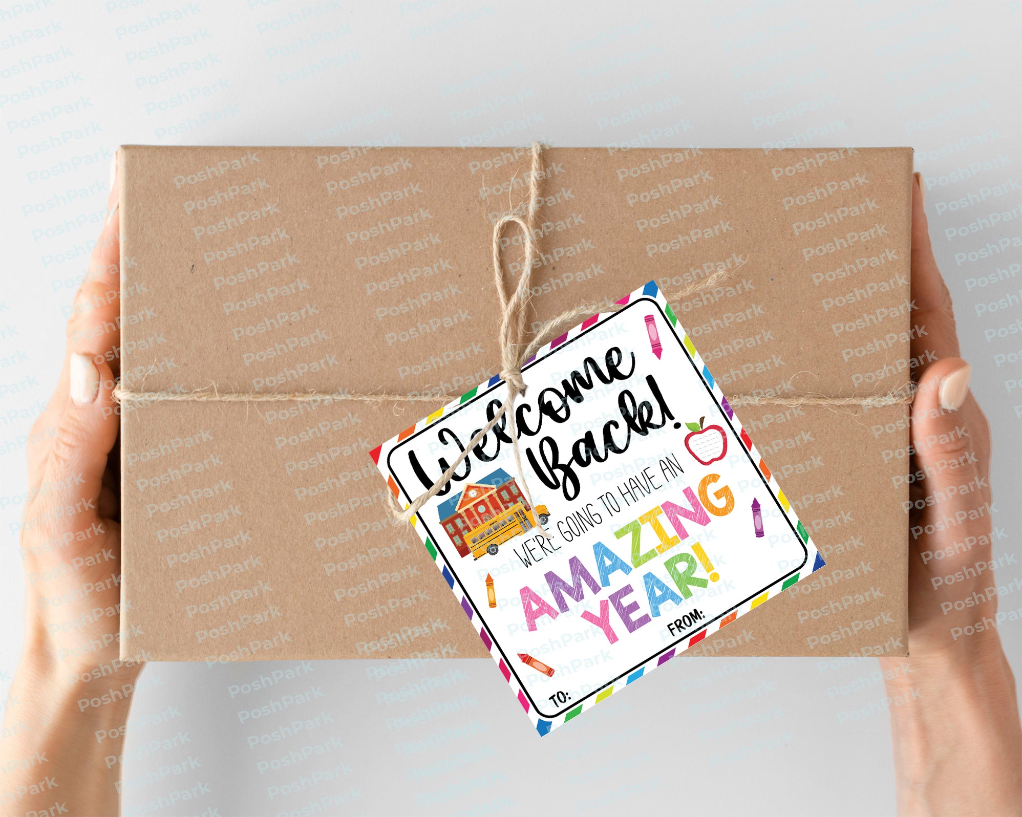 Printable We're Going to Have an Amazing Year Tags, Welcome Back to Sc ...