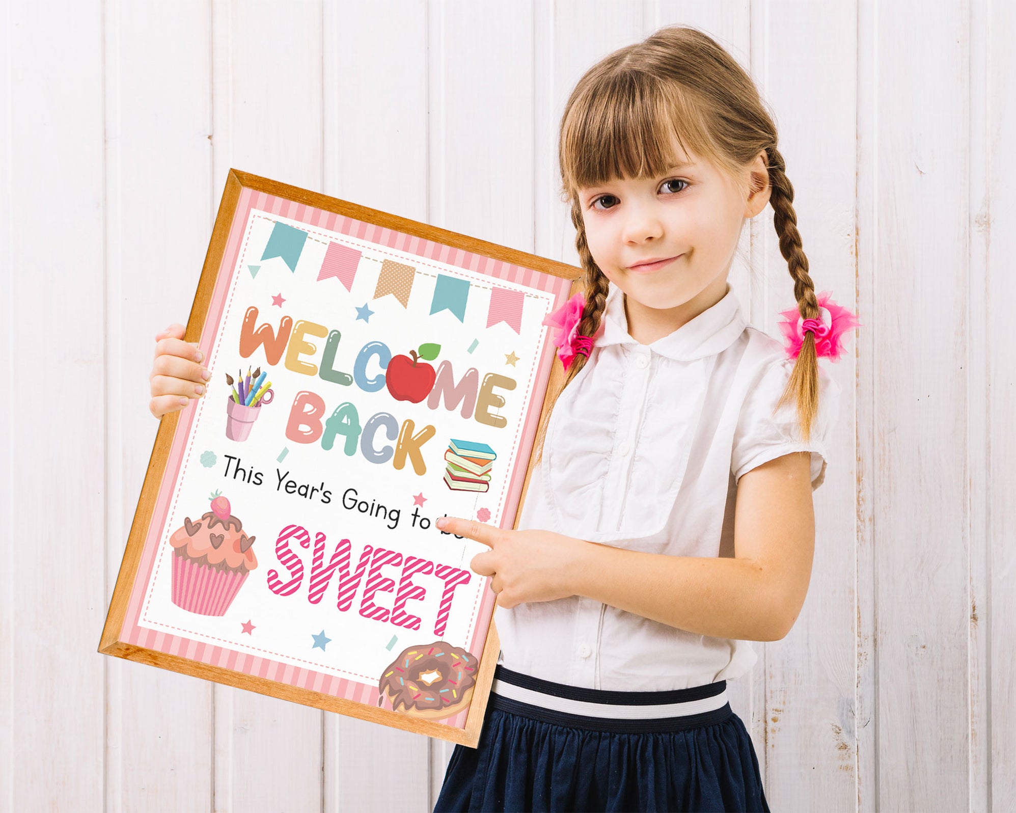 Printable Boho Welcome Back to School Sign PDF, This Year's Going to b ...