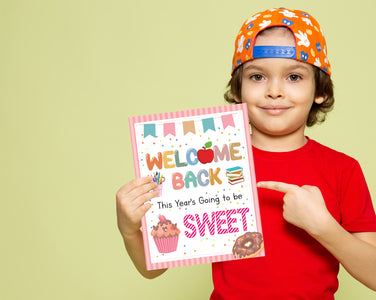 Printable Boho Welcome Back to School Sign PDF, This Year's Going to b ...