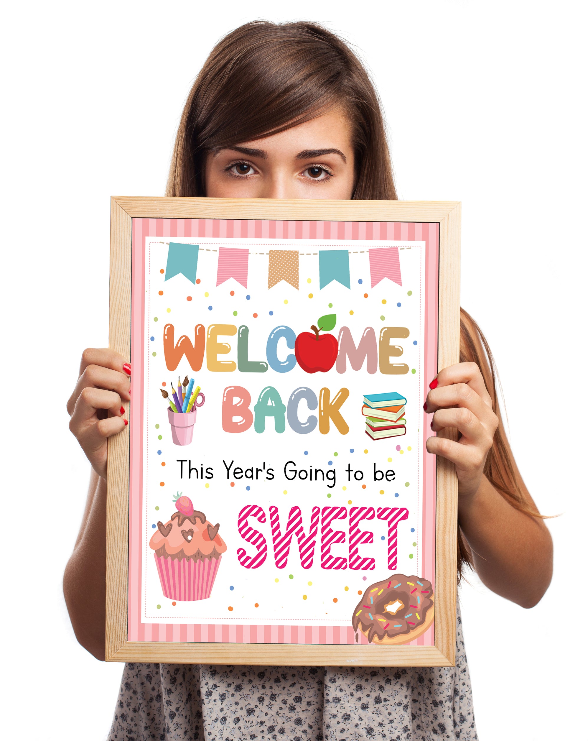 Printable Boho Welcome Back to School Sign PDF, This Year's Going to b ...