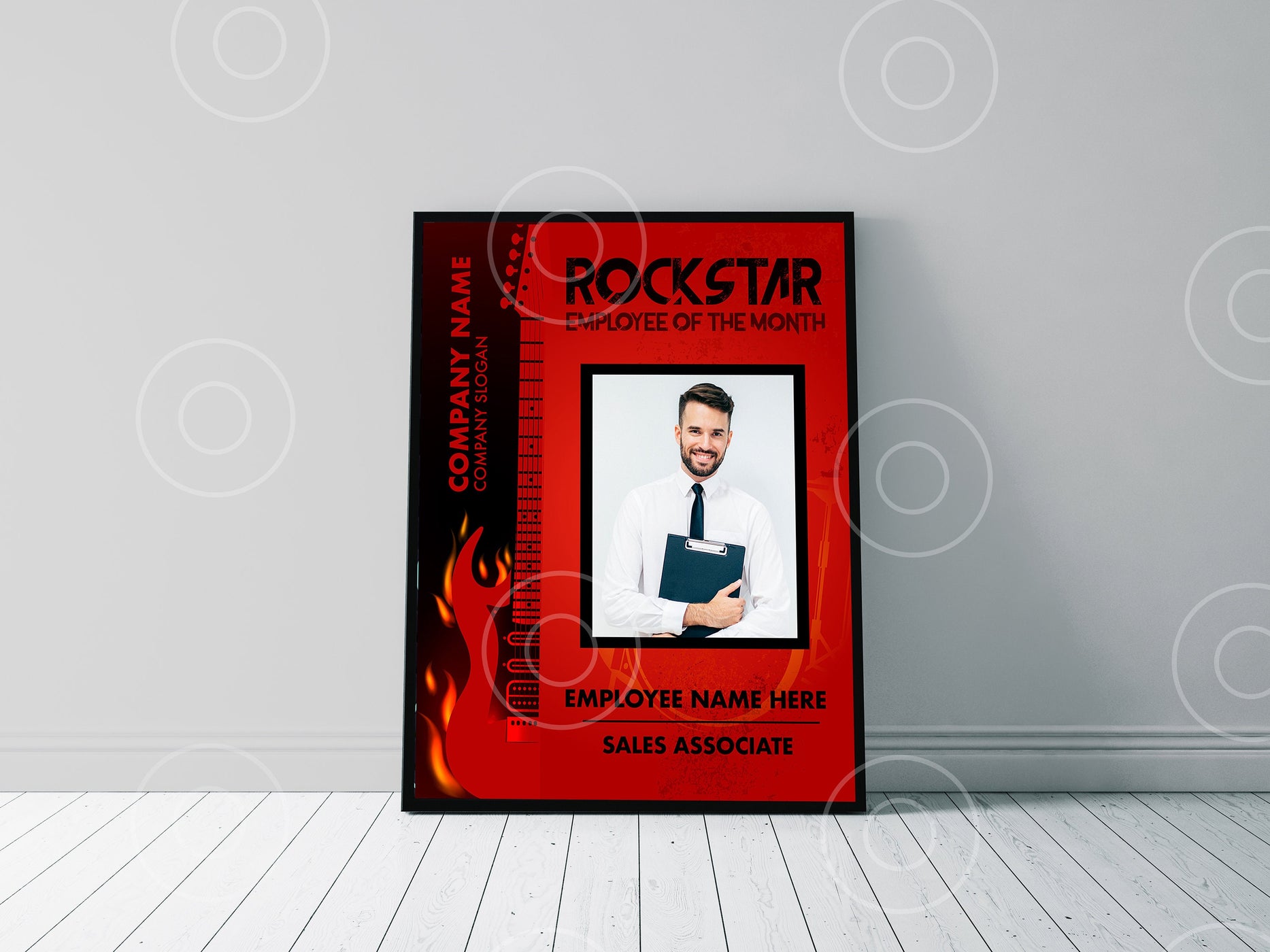 Editable Rockstar Employee of the Month Certificate | PRINTABLE Employ ...