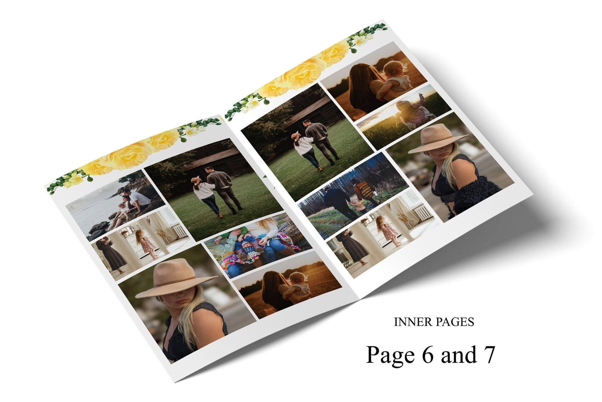 Printable Editable 8-Page Funeral Program Template Download — Posh Park